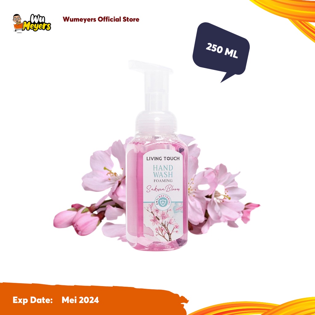 Jual Sabun Living Touch Antibacterial Foaming Handwash- Sakura Bloom ...