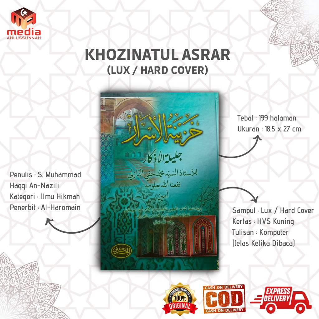 Jual KITAB KHOZINATUL ASROR / Penerbit Al-Haramain (Lux / Hard Cover ...