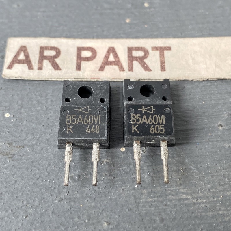 Jual DIODE B5A60VI SWITCHING TYPE POWER SUPPLY | Shopee Indonesia