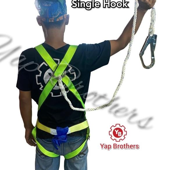 Jual Full body harness single hook - STANDAR | Shopee Indonesia