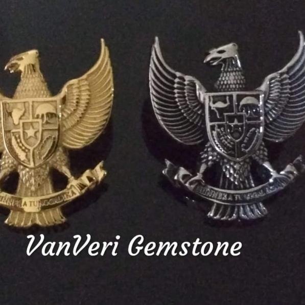 Jual Liontin atau Pin Lambang Garuda Indonesia Stainless Steel Anti ...