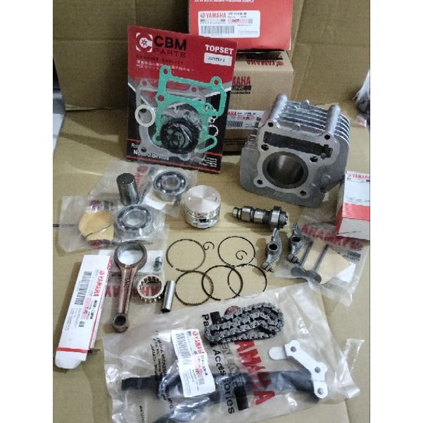 Jual Blok seher komplit isi piston kit Yamaha Jupiter Z Vega r new 5TP | Shopee Indonesia