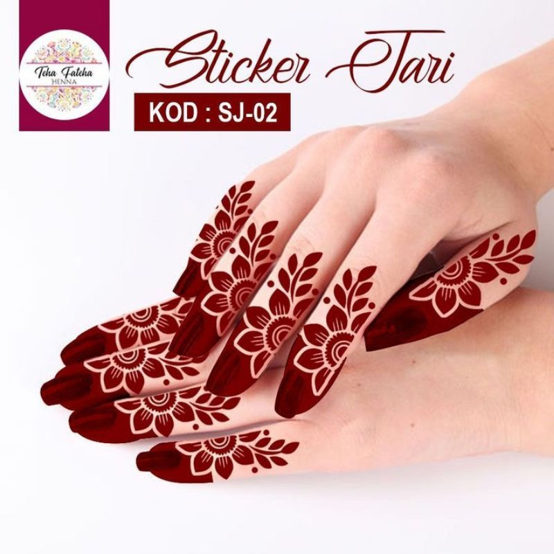 Jual STICKER JARI MALAY NURY + INAI CELUP | Shopee Indonesia