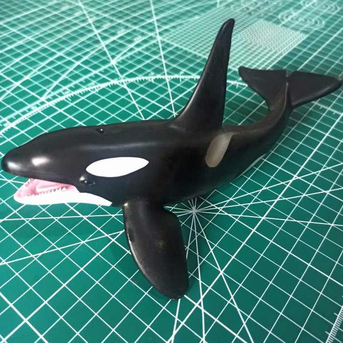 Jual Mainan Binatang Miniatur Ikan Paus Orca Whale Schleich Paus ...