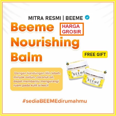 Jual ️MITRA RESMI ️ BEEME | BEEME NOURISHING BALM | SKINCARE IBU DAN ...