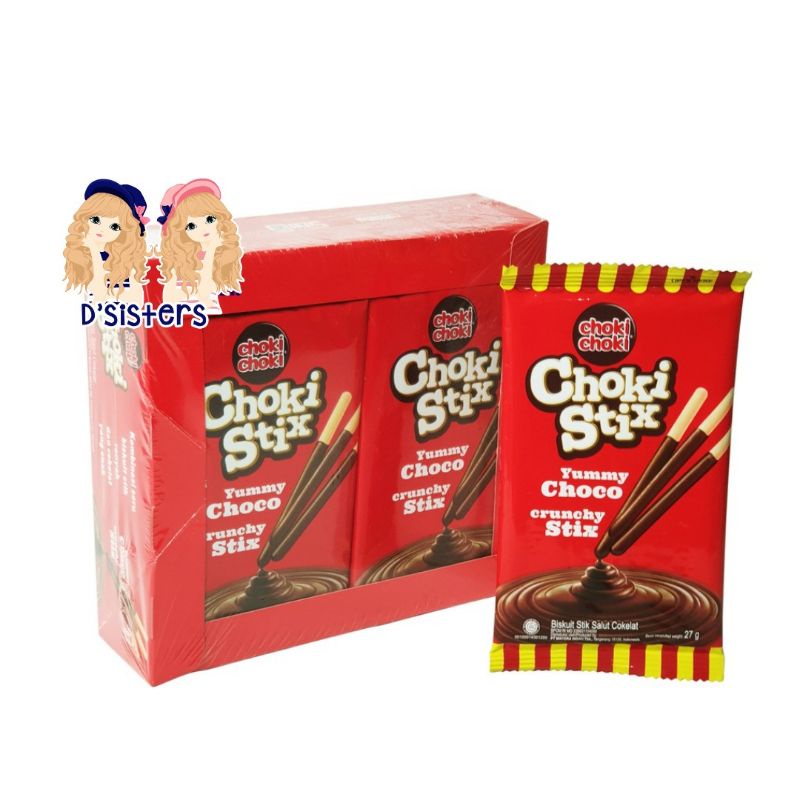 Jual ChokiChoki Stix - Choco Crunchy - Choki Stick Coklat by Dsisters ...