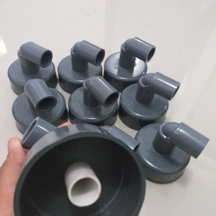 Jual Irigasi Dop Tutup Pipa Hidroponik 2 Inch Output 1/2" Inch Fitting ...