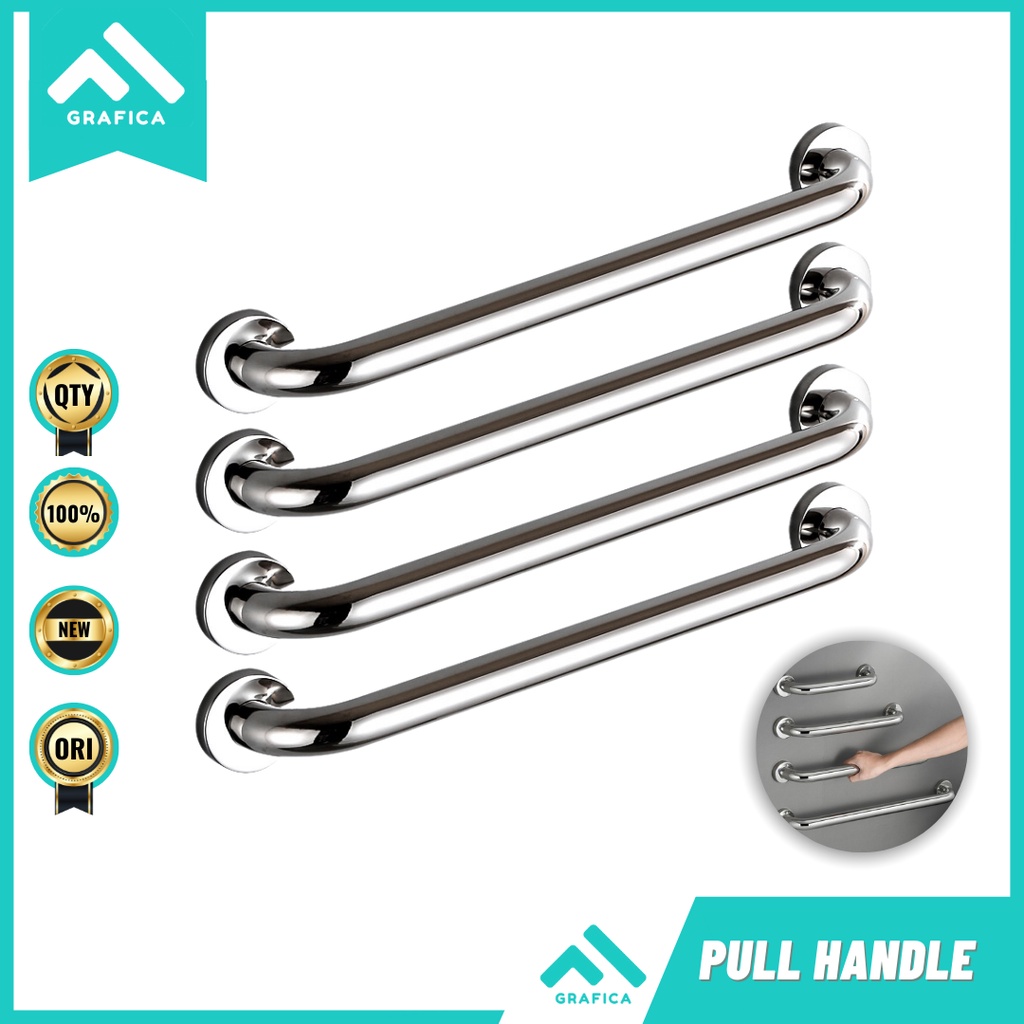 Jual PULL HANDLE GAGANG BAR PEGANGAN RAK TEMPEL DINDING TEMBOK PINTU ...