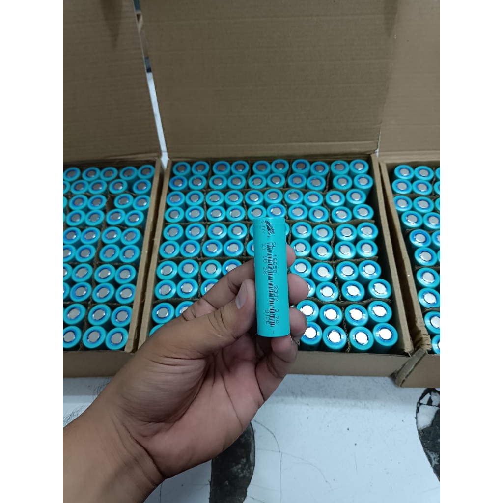 Jual Baterai 18650 2000 mAh Real Kapasitas discharge rate 5C | Shopee Indonesia