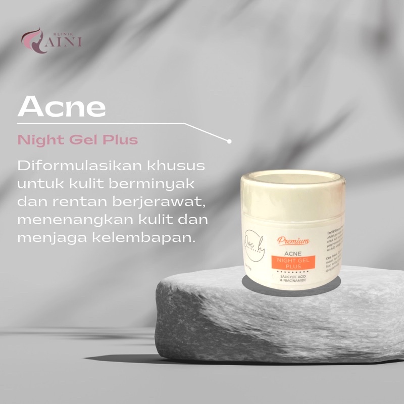 Jual Acne Night Gel Plus | Acne Series by Doch | Doch Skincare | Acne ...
