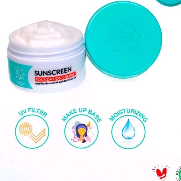 Jual Viva Sunscreen Foundation Cream 22gr | Shopee Indonesia