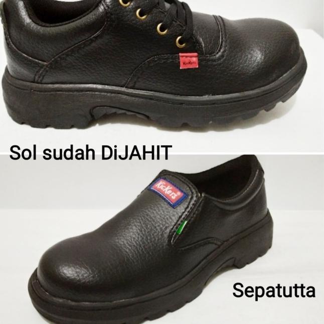 Jual sepatu safety boots sepatu kerja sepatu proyek sepatu kitchen ...