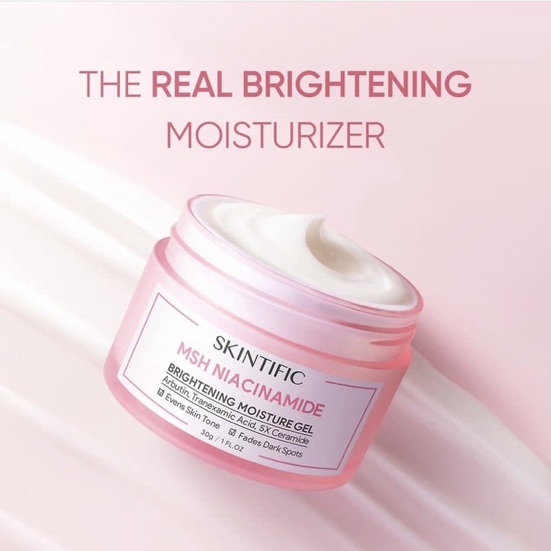 Jual Skintific MSH Niacinamide Brightening Moisture Gel 30g | Shopee ...