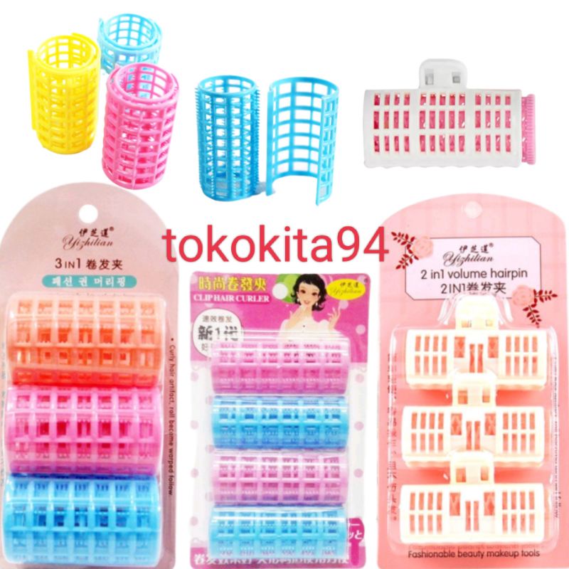 Jual Roll Rambut Wanita Curler 1Set - Roll Hair Satu Set Warna | Shopee ...