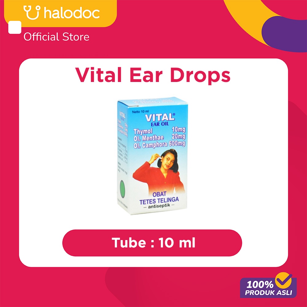 Jual Vital Ear Drops 10 ml | Shopee Indonesia