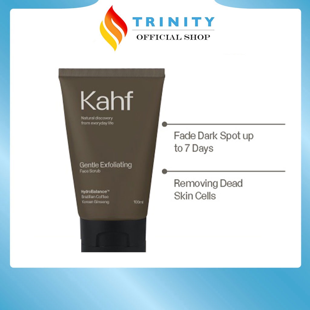 Jual Kahf Gentle Exfoliating Face Scrub 100ml | Shopee Indonesia