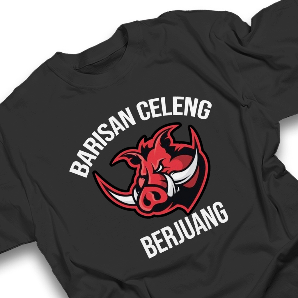 Jual Kaos BARISAN CELENG BERJUANG tshirt kaos polos kaos partai kaos ...