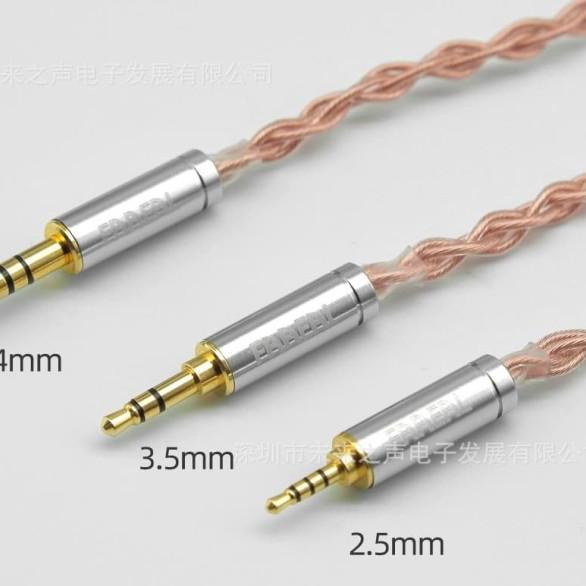Jual Kabel FAAEAL Hibiscus 2pin MMCX 5N OFC Pure Copper 4 braid - TWO PIN, 3.5mm Stereo | Shopee ...