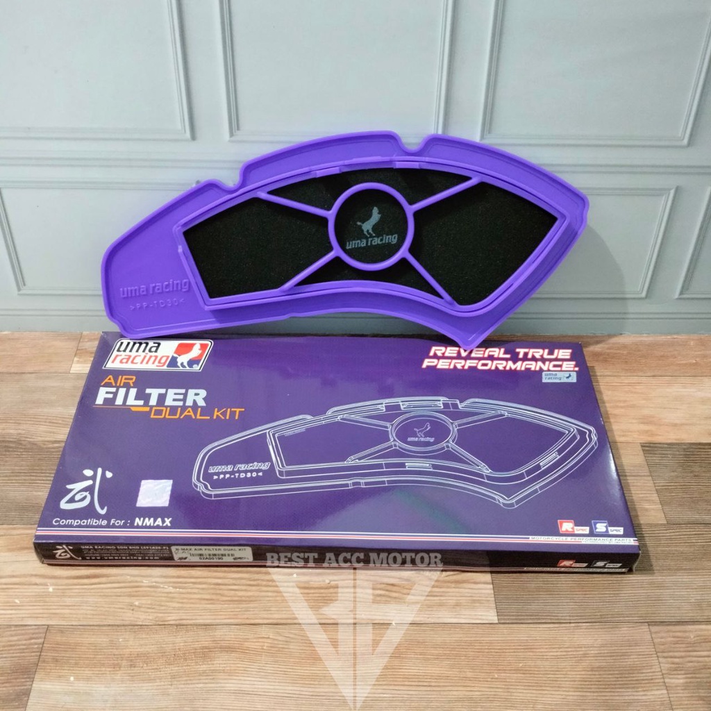 Jual FILTER UDARA NMAX AEROX VARIO PCX SARINGAN FILTER UMA RACING ...
