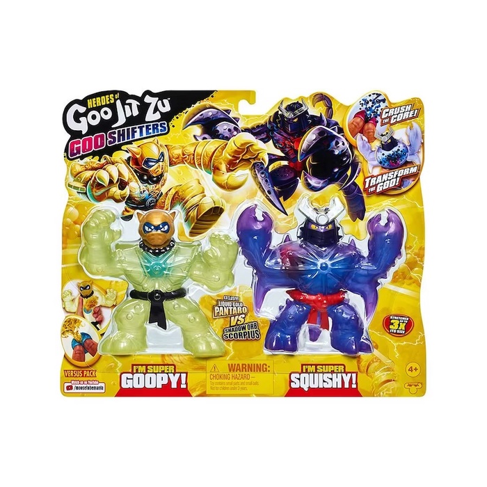 Jual Goo Jit Zu Goo Shifters Versus Pack - Pantaro vs Scorpius | Shopee Indonesia
