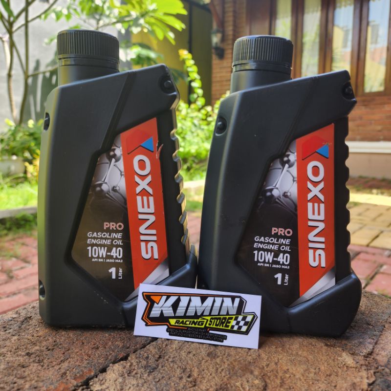Jual Oli SINEXO Pro Gasoline ENGINE OIL SAE 10W 40 Api SN | Shopee ...