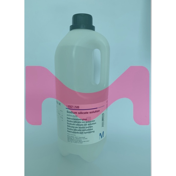 Jual NATRIUM SILIKAT / SODIUM SILICATE SOLUTION MERCK 105621 2,5 LITER ...
