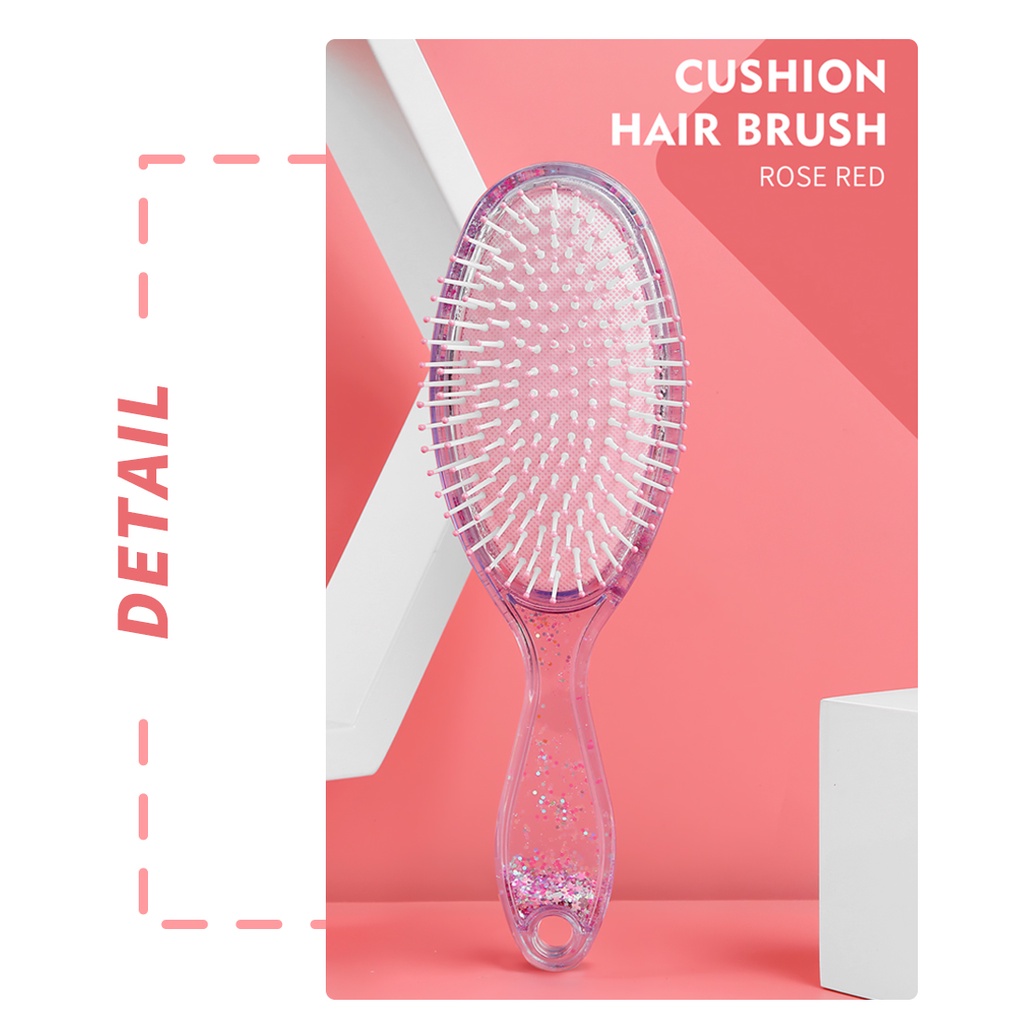 Jual Miniso Official sisir rambut wanita cushion hair brush comb ...