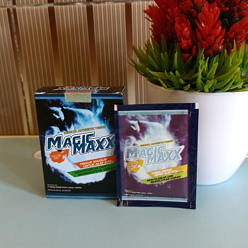 Jual TISSUE BASAH TISSUE MAGIC MAXX TISSUE PRIA DEWASA OBAT KUAT (1 ...