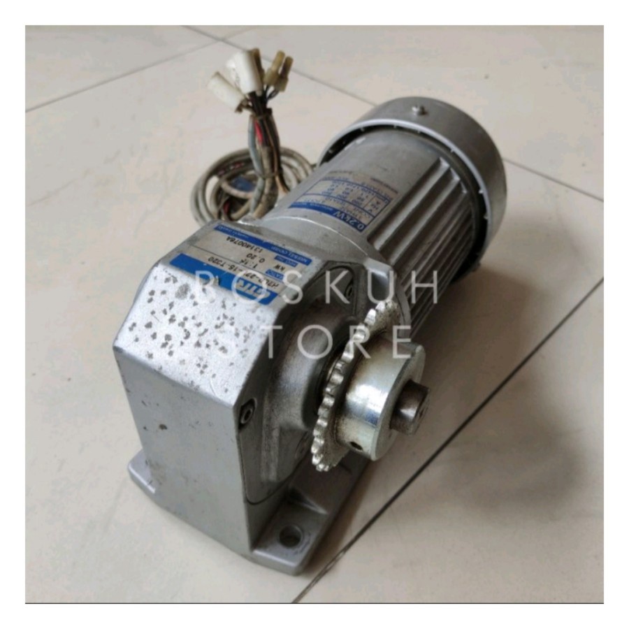 Jual DINAMO BRAKE MOTOR GEARBOX WORM GTR 0,2KW 220V 3 PHASE | Shopee Indonesia