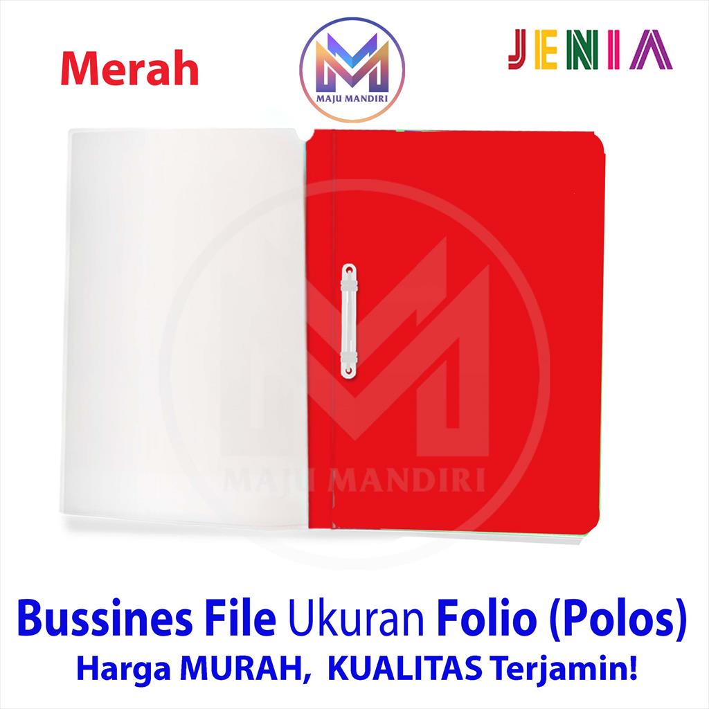 Jual Bussines File Jenia Polos Ukuran Folio F4 / Map Bisnis File Acco ...