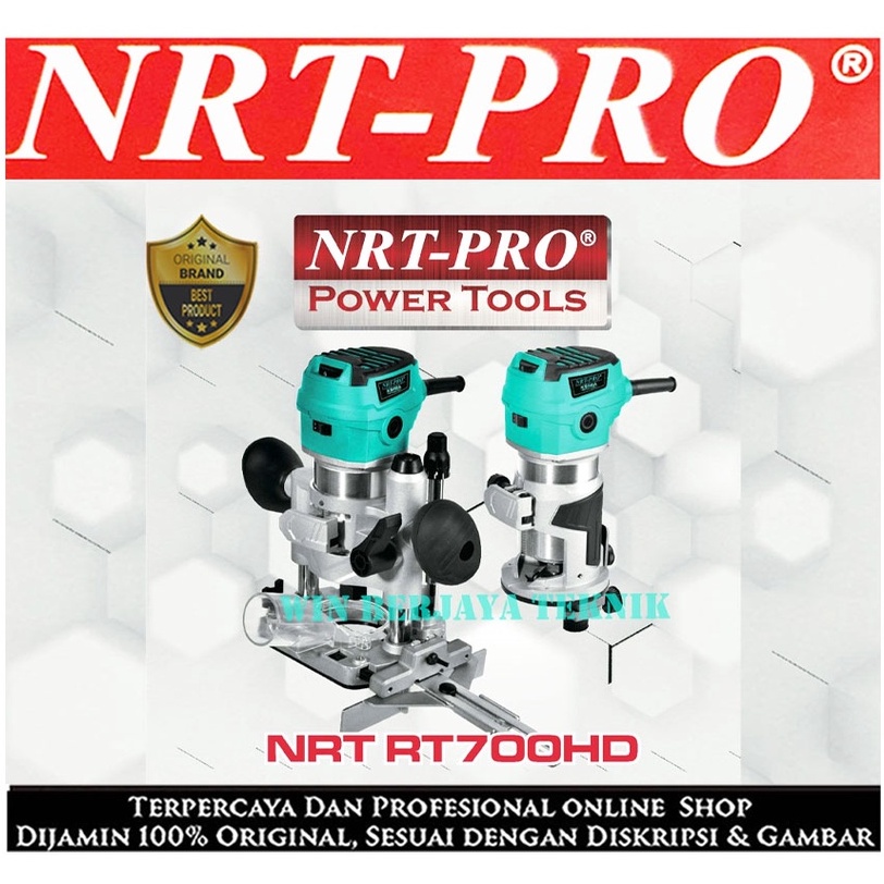 Jual MESIN PROFIL KAYU NRT PRO RT 700 HD 2 IN 1 PROFIL DAN TRIMMER 6 MM ...