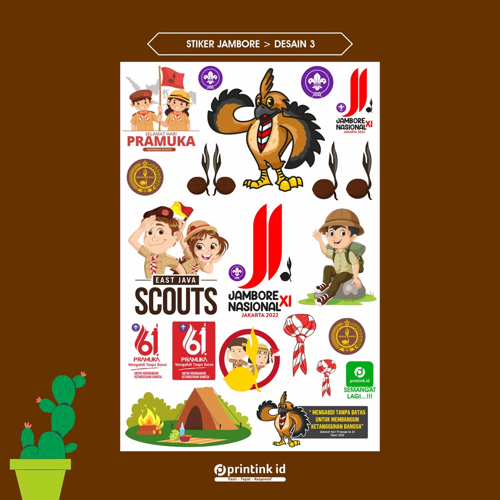 Jual Sticker Spesial Hari Pramuka | Shopee Indonesia