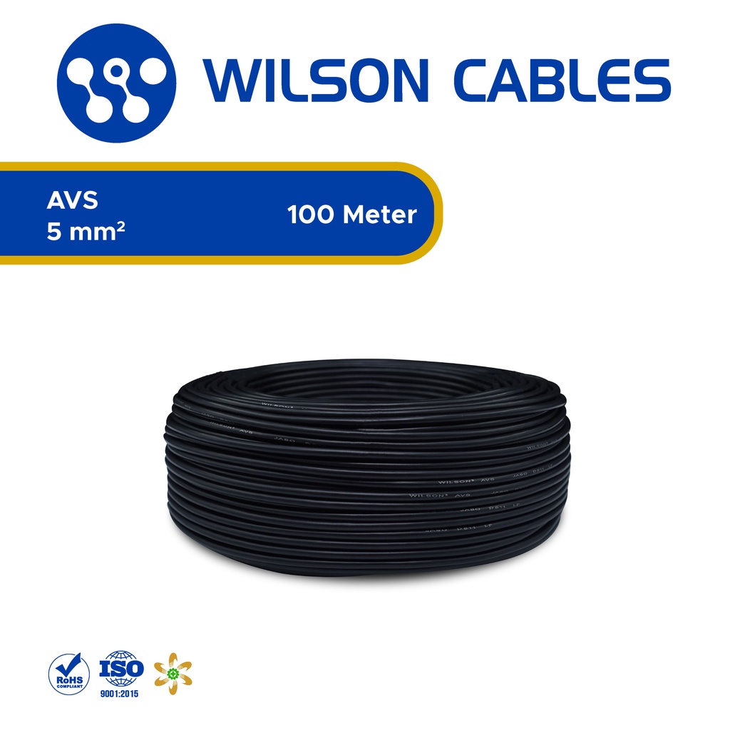 Jual WILSON CABLES - AVS 5 mm² (100 Meter) - Kabel Otomotif Tembaga ...