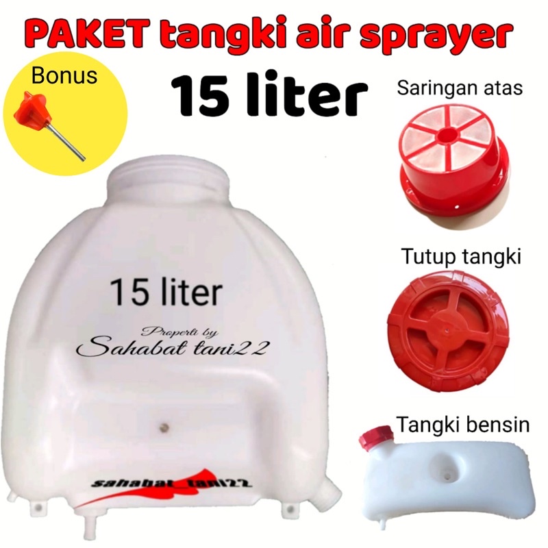 Jual Tangki air sprayer TU26tabung air sprayer TU26 3WZ4 15 liter ...