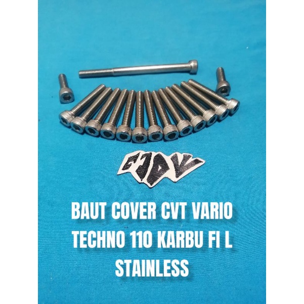 Jual BAUT CVT BLOCK BLOK COVER CVT VARIO TECHNO 110 KARBU FI L ...