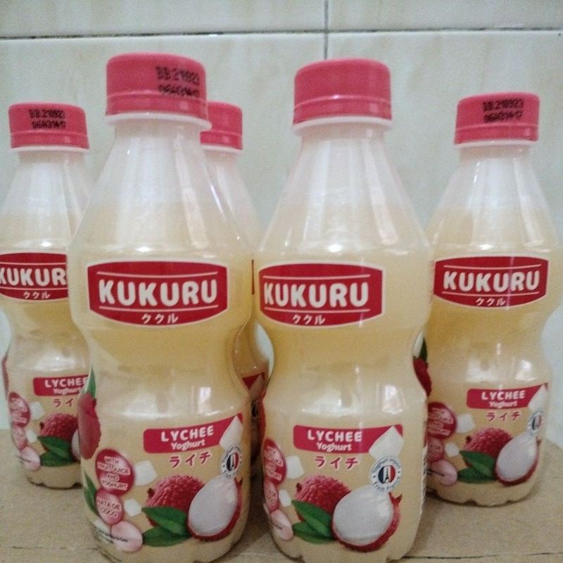 Jual KUKURU LYCHEE YOGHURT WITH NATA DE COCO | Shopee Indonesia
