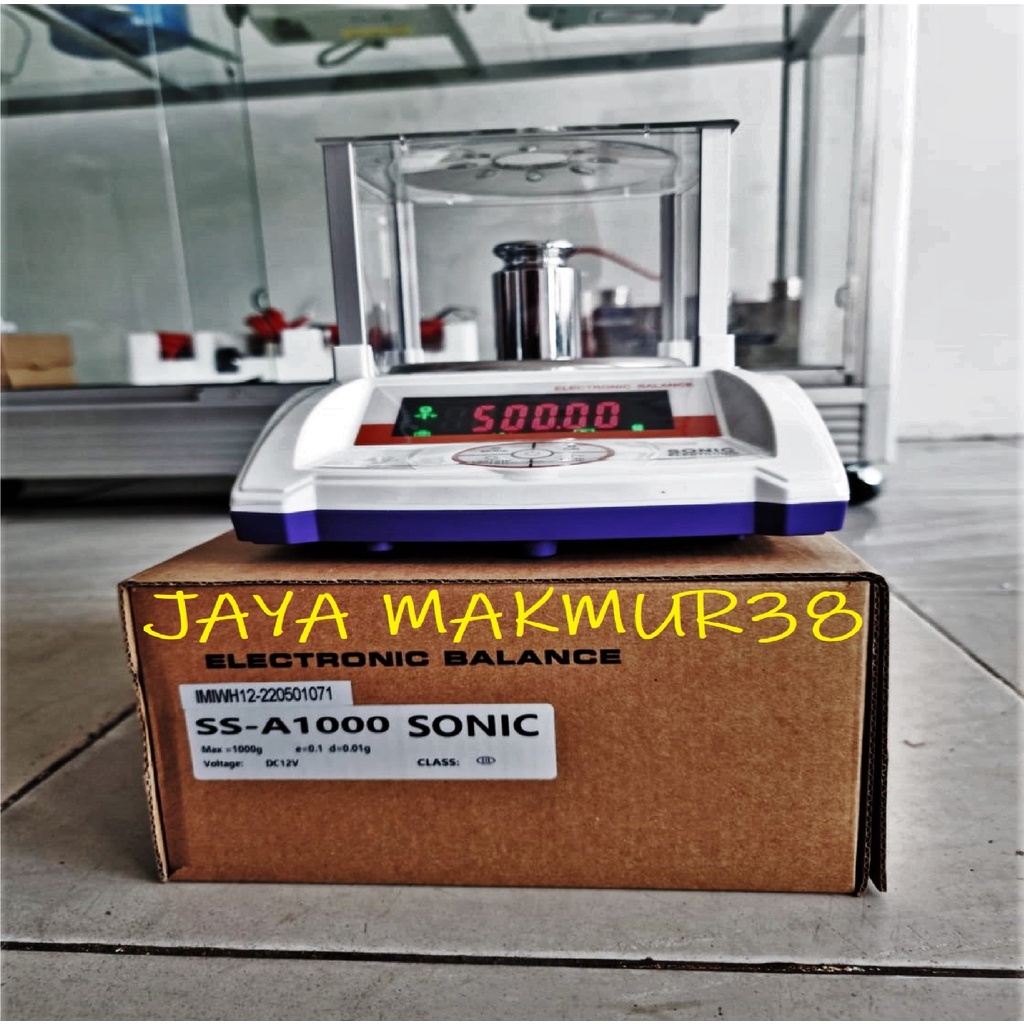 Jual Timbangan emas SONIC SSA 1000gr / timbangan laboratorium 1kg ...