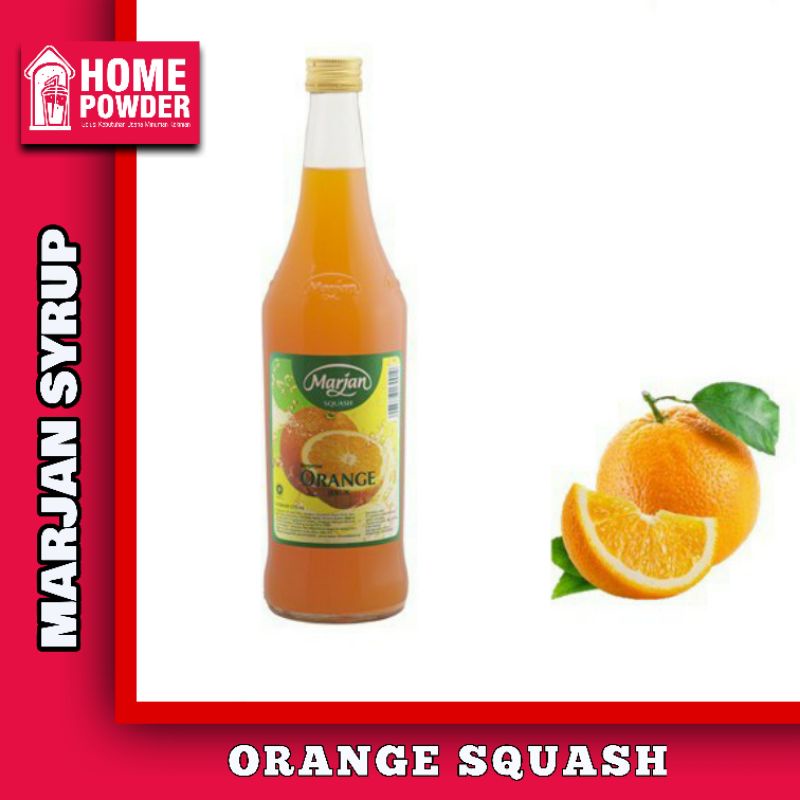 Jual Promo Murah Lebay Syrup Sirup Marjan Squash Rasa Orange 450ml ...