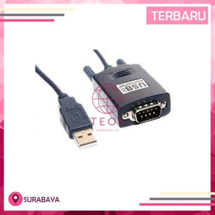 Jual PROMO SPESIAL Terbaik USB Male To RS232 Serial DB9 Male Kabel Converter OEM TEOS | Shopee ...