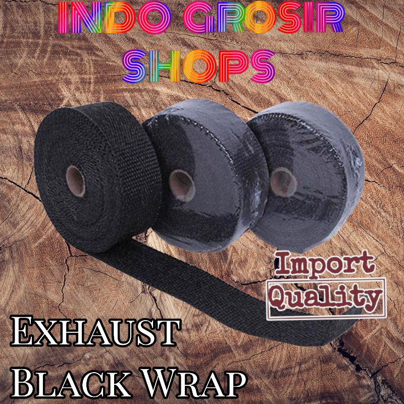 Jual Exhaust Wrap knalpot harga untuk 1 meter | Shopee Indonesia