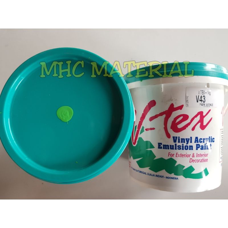 Jual CAT TEMBOK VTEX 1KG / CAT DINDING VTEX 1KG / CAT INTERIOR 1KG ...
