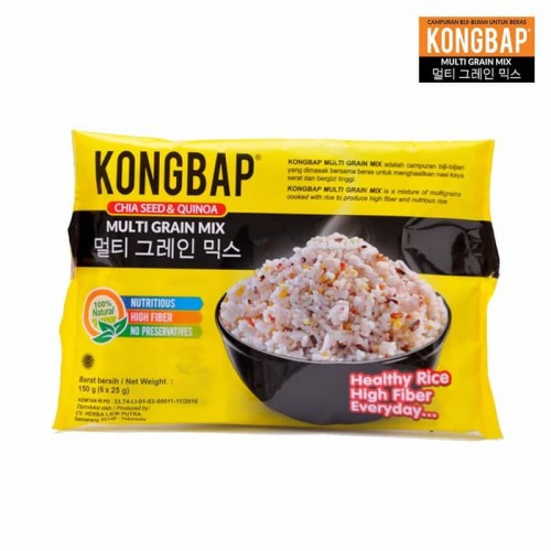 Jual Kongbap Multi Grain Mix Chiased habatsauda shirataki (6 x25g ...