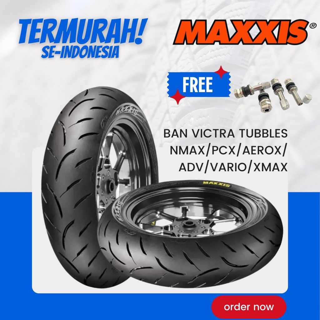 Jual [READY COD] MAXXIS VICTRA / BAN MAXXIS VICTRA / BAN MOTOR TUBELESS ...