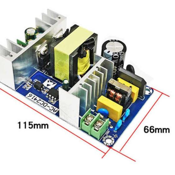Jual Power Supply Switching 24V 6A - 9A Adaptor AC-DC PSU SMPS 24V 5A ...