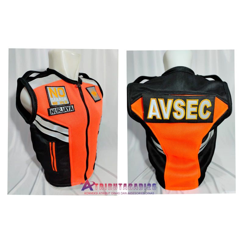 Jual rompi avsec jala tebal/rompi bandara/rompi lapangan | Shopee Indonesia