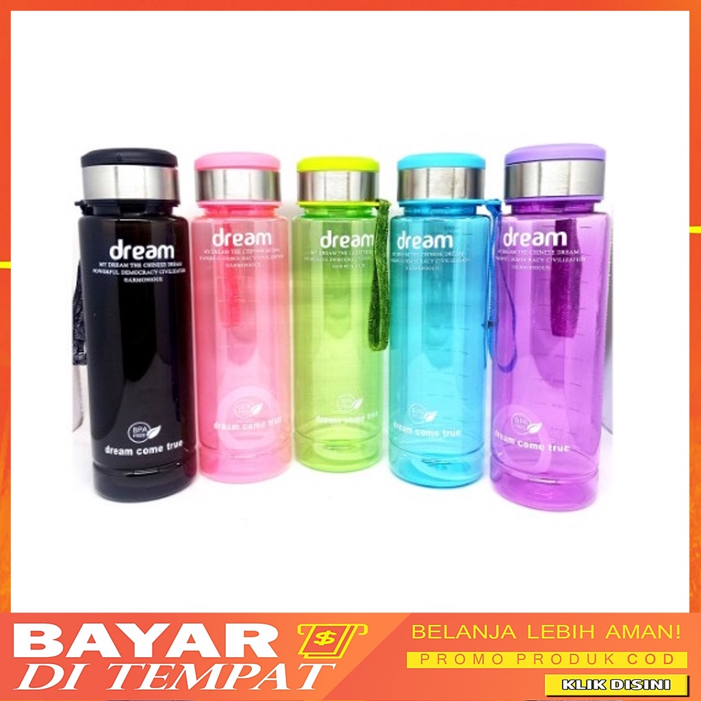 Jual Botol Minum My Dream My Bottle Dream Infused Water 1000ML 1 liter ...