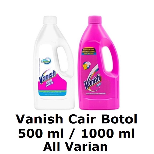 Jual Vanish Cair Botol 500 ml / 1000 ml (Cek Deskripsi) | Shopee Indonesia