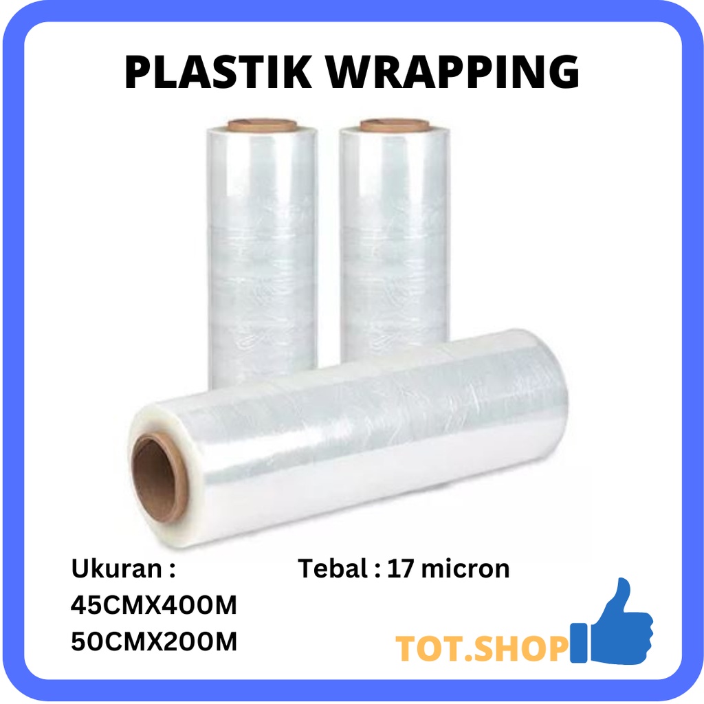 Jual Plastik Wrapping Makanan / Food Wrap (Food Grade) 45 / 50 CM ...