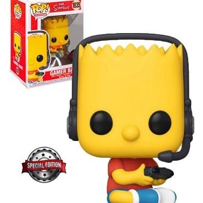 Jual Funko POP! The Simpsons GAMER BART #1035 | Shopee Indonesia