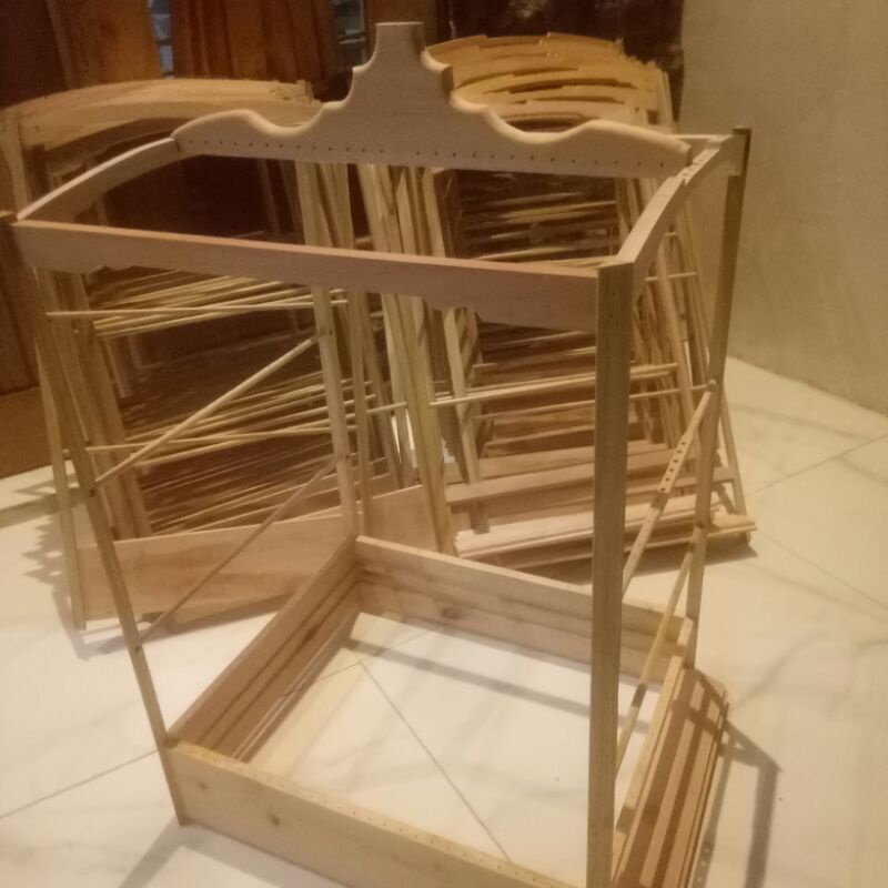 Jual Sangkar Diamond Mentahan Ambrukan + alas MDF | Shopee Indonesia